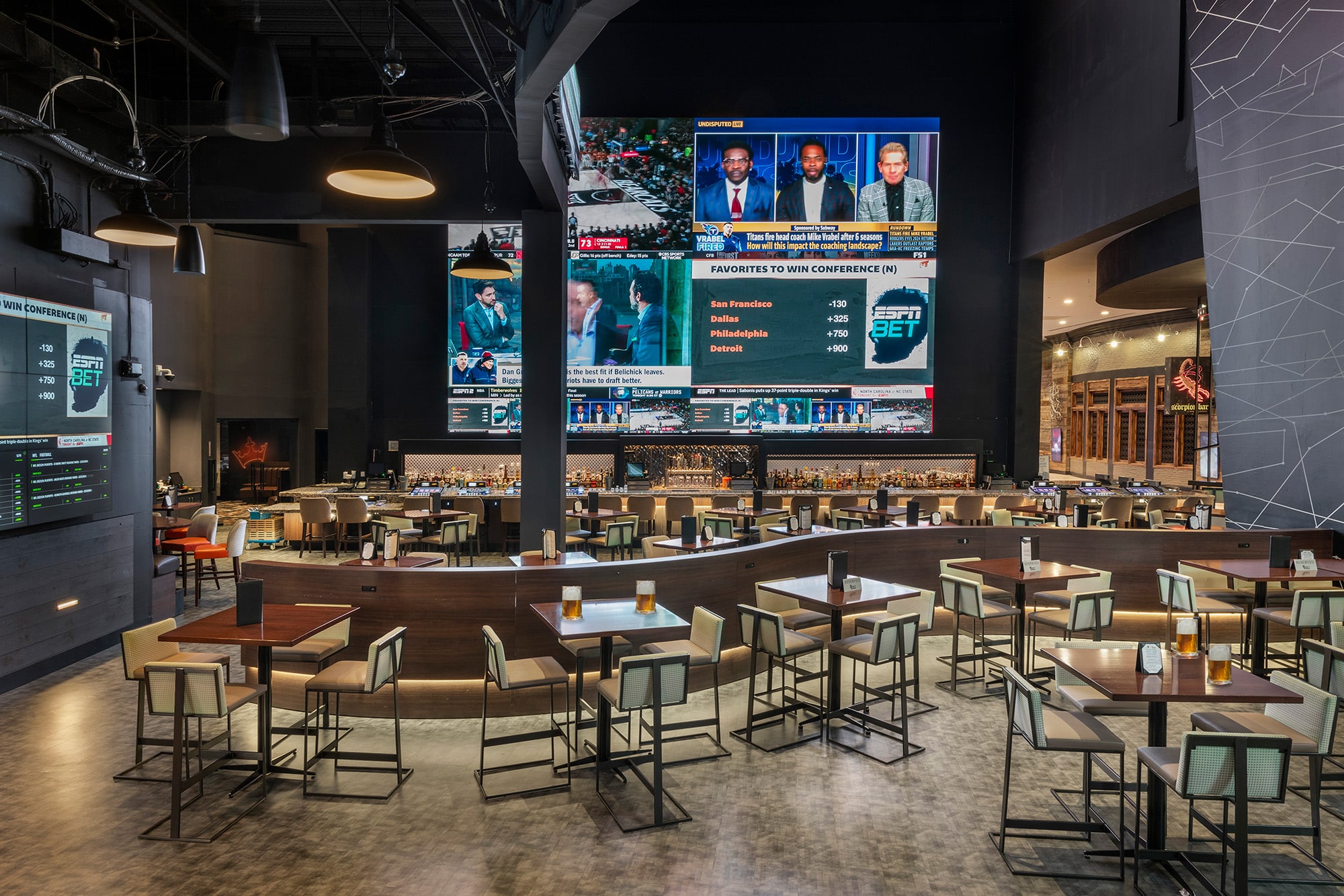 DraftKings Sportsbook - ZDS Architecture & Interiors